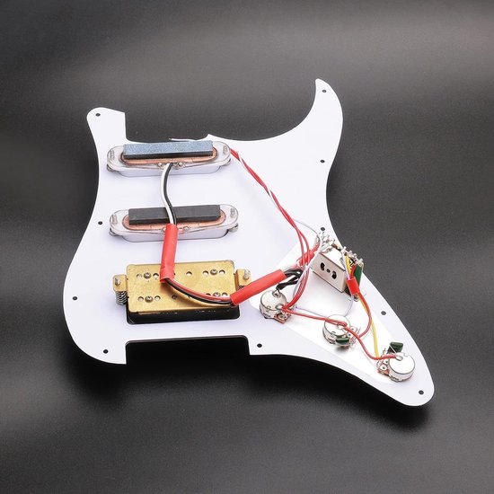 Geassembleerde 11-Hole Gitaar Pickguard Set met Humbucker Pickups ...
