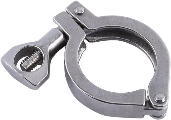 RVS 304 Single Pin Heavy Duty Tri Clamp met vleugelmoer voor metalen ...