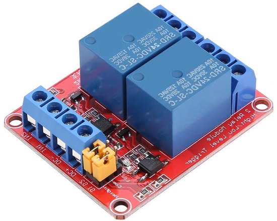 10A 2-Channel High Low Level Trigger Relay Board Module - AC 250V DC ...