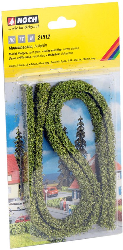 NOCH 21512 Heg 15 mm Lichtgroen | bol