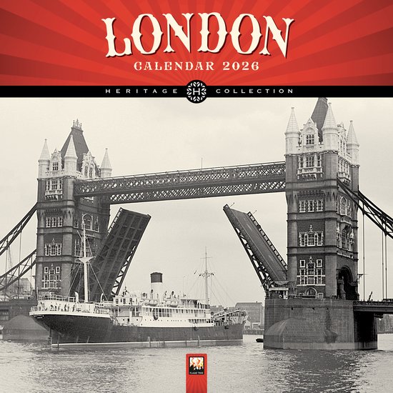 London Heritage Wall Calendar 2026 (Art Calendar) | bol