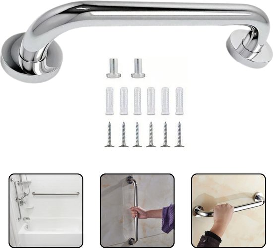RVS Veiligheidsbeugel Badkamer - Antislip Muurbeugel - Douche & Toilet ...