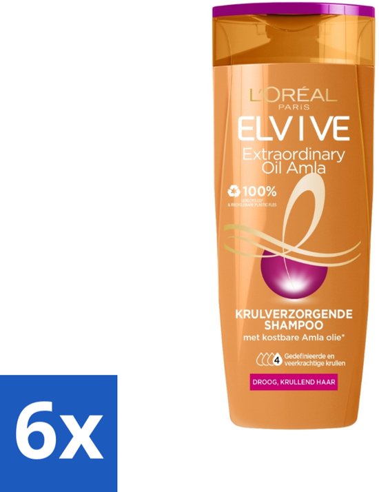 L'Oréal Paris Elvive - Shampoo - Extraordinary Oil - Amla - Voor Droog ...