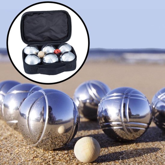 Decopatent Jeu de Boules SET - 6 ballen Diameter: 7.2 Cm - Metaal ...