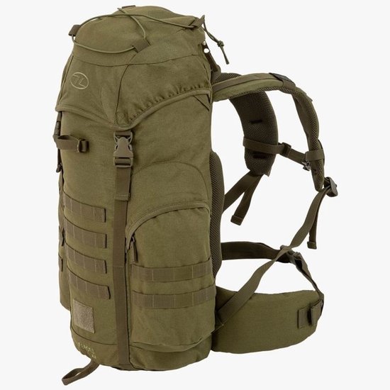 Highlander New Forces 44 ltr Rugzak - Groen - Tactical Backpack | bol