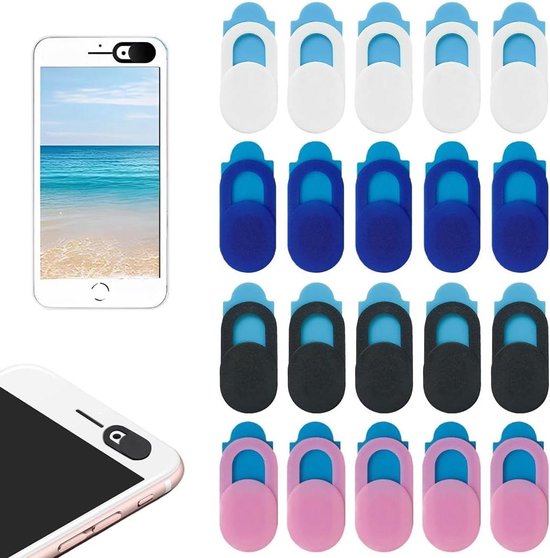 [20 Pack] Webcam Cover Slider Ultra-Thin Camera for Laptop/Smartphone ...