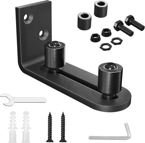 Sliding Door Floor Guide - Adjustable Bottom Roller Guide - Metal ...
