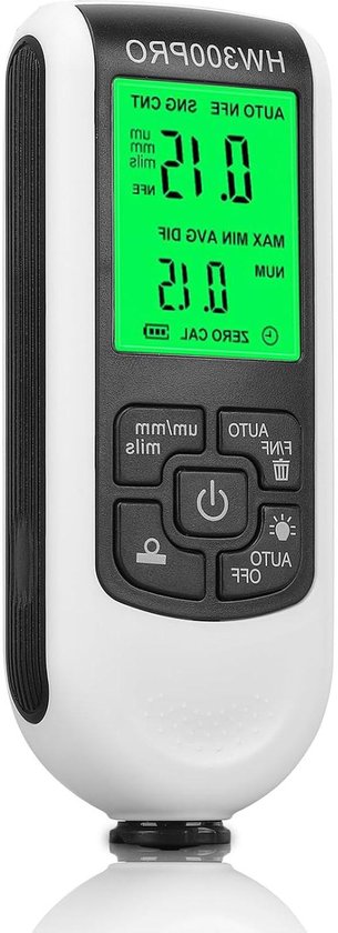 Nieuwe Digitale Laagdiktemeter Ultrahoge Precisiesonde Verfmil ...