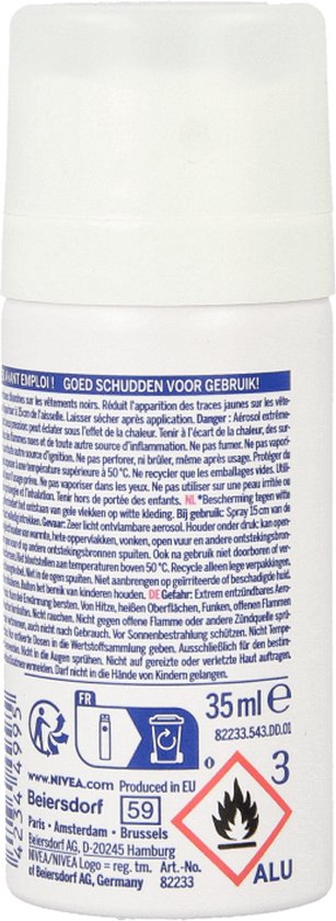 Nivea Mini Deo Black & White Invisible | bol