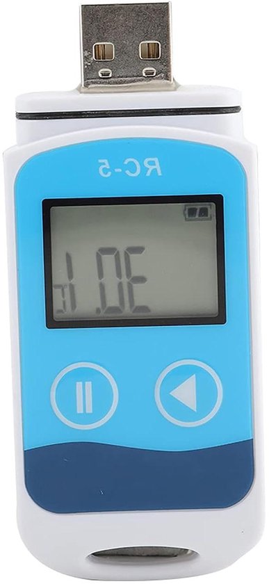 USB Temperatuur Datalogger Mini Temp Recorder Lab Digitale Thermometer ...