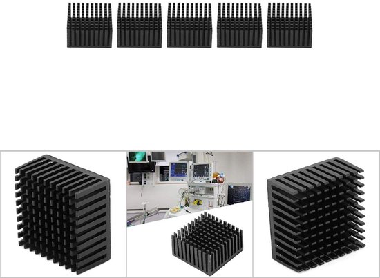 40x20x40mm 5PCS Aluminium Koellichaam Module Radiator Fin voor Fan PCB ...