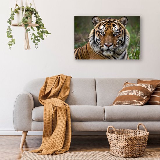 Close-up van prachtige tijger - Tijger poster - Poster dier - Hyperrealisme -... | bol