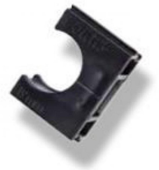 PIPELIFE klemblok 19 mm - zwart - 10 stuks | bol