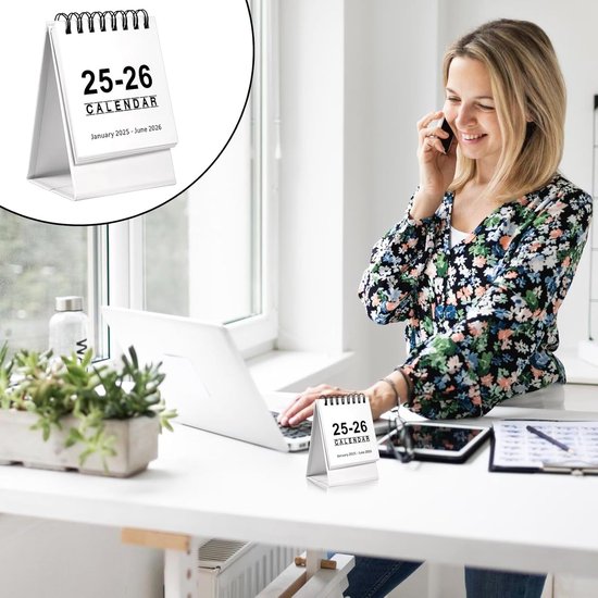 Calendrier de bureau 2025 - Calendrier de bureau 2025 Portrait ...