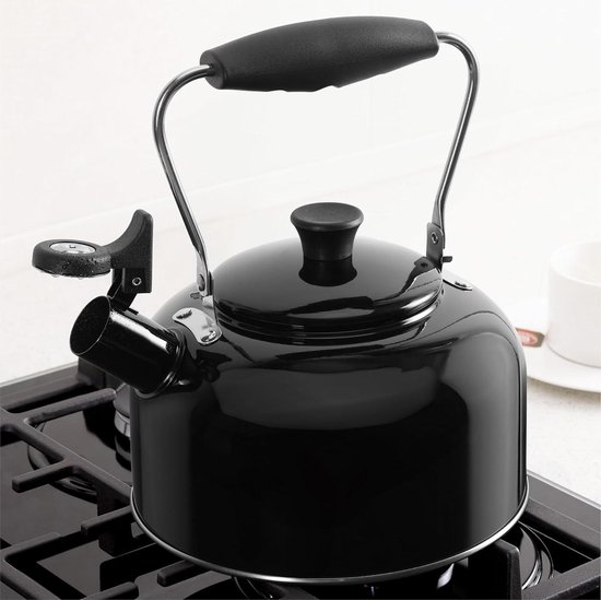 2.8 Liter Traditional Kettle for Induction and Gas Cooktops - Handle ...