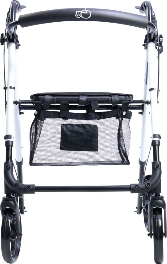 Excel Litewalk Classic® rollator lichtgewicht en opvouwbaar – Aluminium frame – Met... | bol