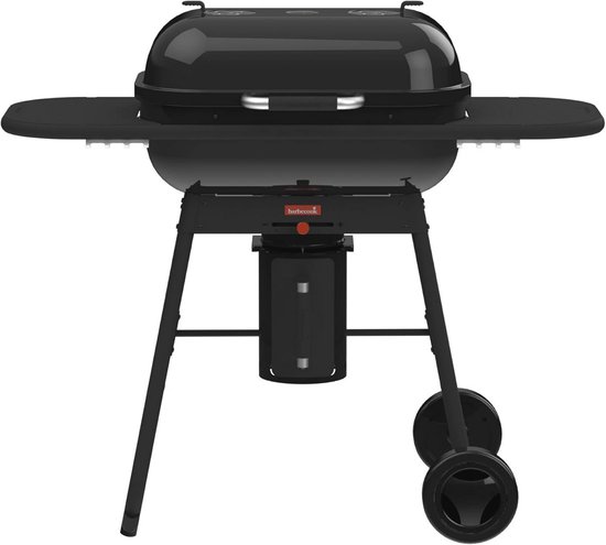 Premium houtskool BBQ met zijtafels en gietijzeren roosters 85x64x110cm ...