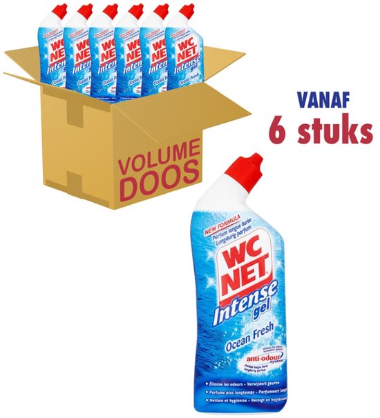 Wc Net Intense Gel Ocean Fresh (6 x 750ml) | bol