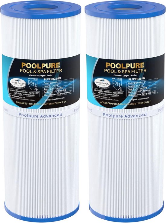 Hot Tub Filter Vervanging - 2 Pack voor Diverse Modellen | bol