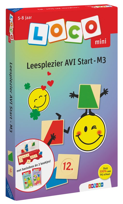 Loco Mini - Loco mini pakket Leesplezier AVI Start - M3 | 9789048756018 ...