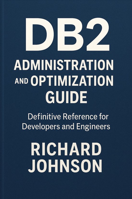 DB2 Administration and Optimization Guide (ebook), Richard Johnson | 6610000807741 |... | bol