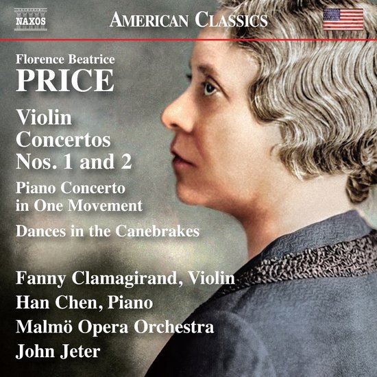 Florence Beatrice Price: Violin Concertos Nos. 1 and 2, Fanny Clamagirand | Muziek | bol