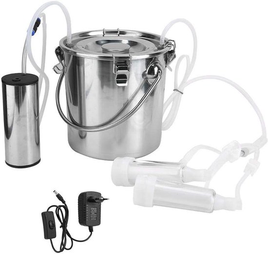 5L Elektrisch Melkstel Met Vacuüm Pulspomp - Draagbare Melkpomp Voor ...