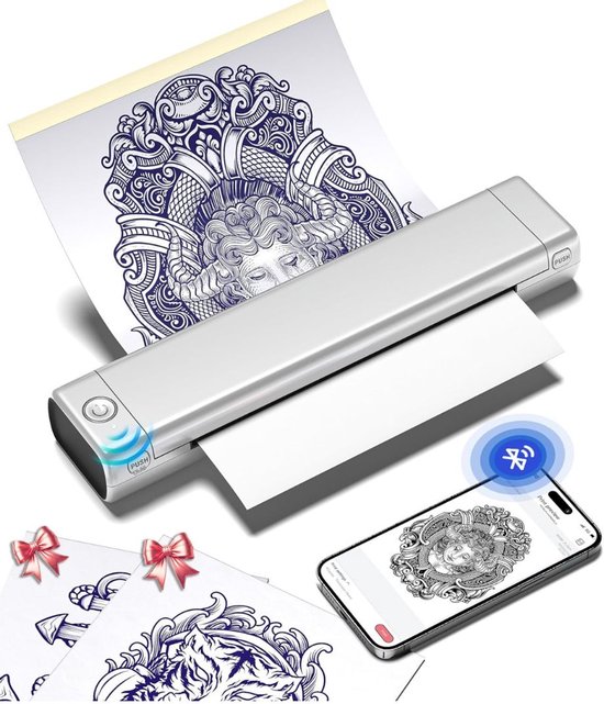 DD® Tattoo Stencil Printer - Thermische Printer - Tattoo Printer ...