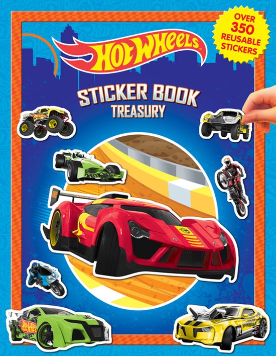 Hot Wheels Sticker Book Treasury | 9782764324714 | Boeken | bol