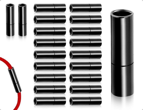 20 stuks eindstukken voor koord kettingen gesp schuifgesp paracord-sluitingen voor... | bol