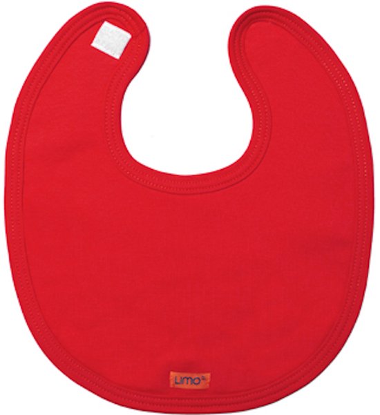 Slab baby rond biologisch katoen rood 2-6 maanden | bol