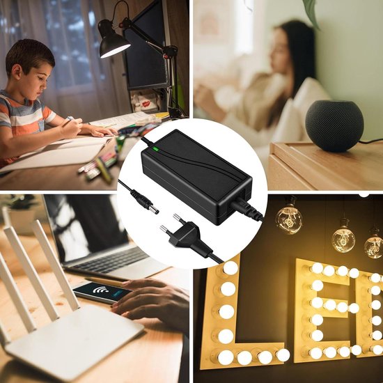 12V 5A Ac Dc LED transformator 230V naar 12 Volt 60W netvoeding ...