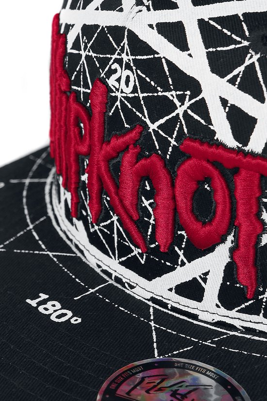 Slipknot Jumbo Star Cap zwart Katoen Unisex - Band merch, Bands | bol