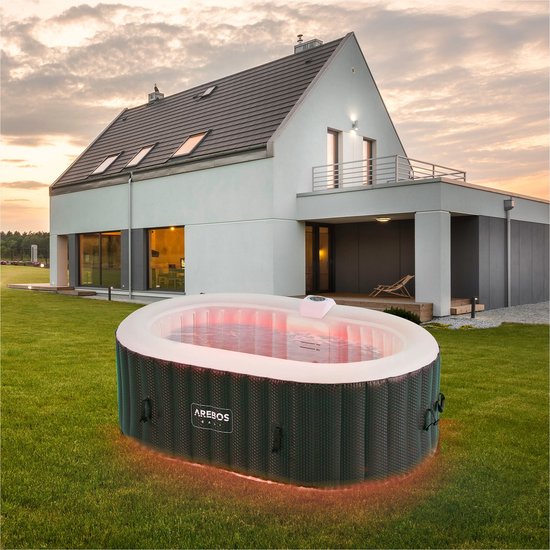 Industrial-Home Opblaasbare Jacuzzi Bali Ovaal - 2 Personen - Voor ...