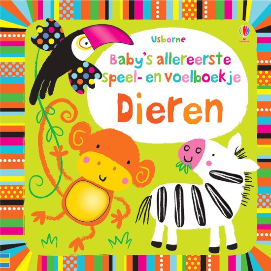 Baby's eerste speel-en voelboek - dieren, STELLA BAGOTT | 9781409565574 | Boeken | bol