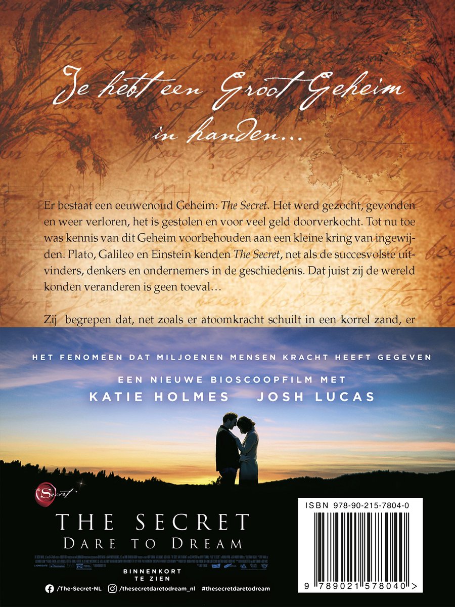 The Secret - Het geheim van Rhonda Byrne - film editie | bol