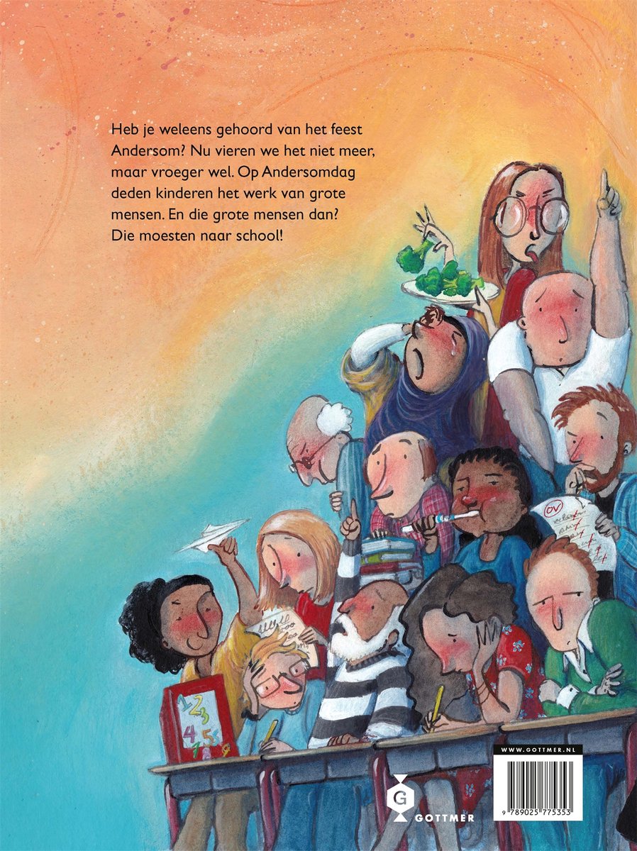 Het feest Andersom - Prentenboek met illustraties van Aron Dijkstra | bol