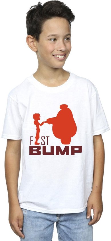 Disney Jongens Big Hero 6 Baymax Fist Bump Cutout T-shirt | bol