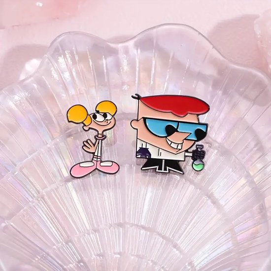 Jambo® Cartoon Network Pin - Pins - Badge - Dexter - Met sluiting | bol