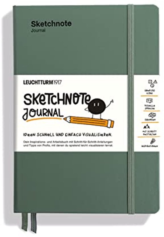 LEUCHTTURM1917 Sketchnote Journal - Visualiseer notities en ideeën snel ...
