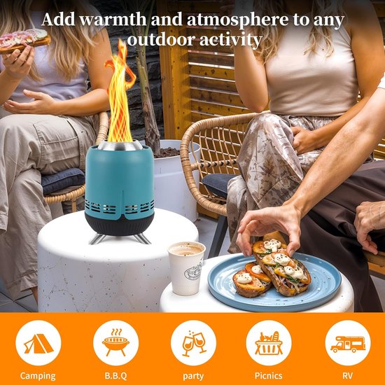 Vuurschaal - Vuurkorf - Vuurplaats - Tafelvuur - Tafelblad - Draagbaar ...