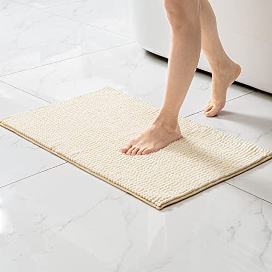 WAITER TREE badmatten, beige badmatten, antislip badmatten, 50 x 80 cm ...