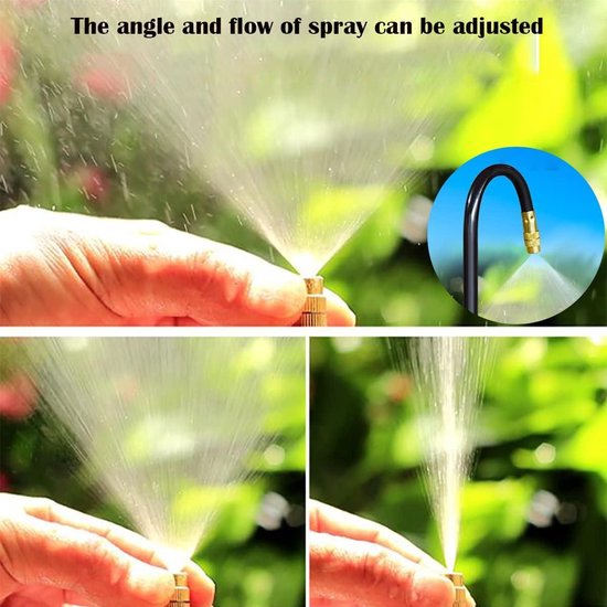 10 stuks Sproeiers voor Irrigatie Mist Sproeier Universele Instelling ...