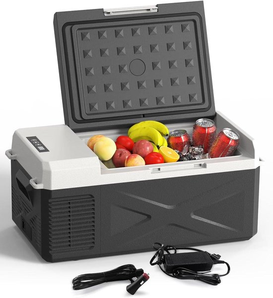 15.6L Compressor Koelbox Auto 12/24V Elektrisch met ECO-Modus -20℃~20℃ voor... | bol