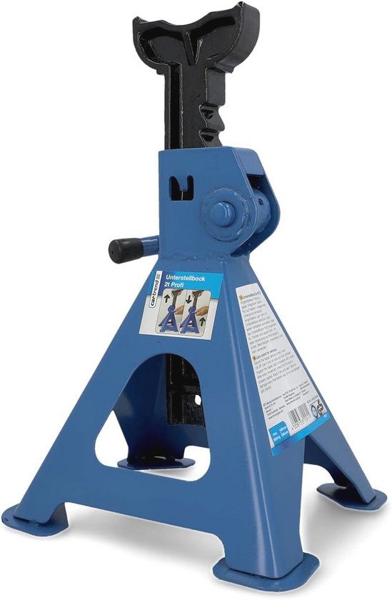 Onderstelbok tot 2 ton - Verstelbaar van 256 mm tot 411 mm voor Veilig ...