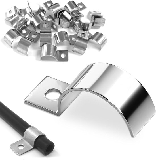 Bevestigingsklemmen enkel gat U-buisklemmen 304 roestvrij stalen ...