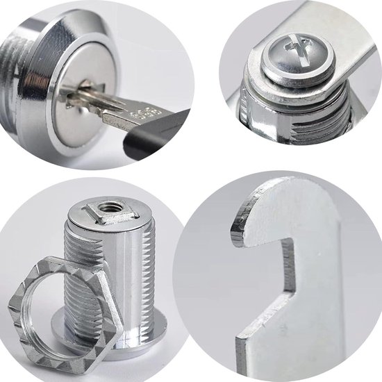 5 Stuks Laden Kast Lock Cam Lock File Cabinet Lock Beveiliging Brief ...