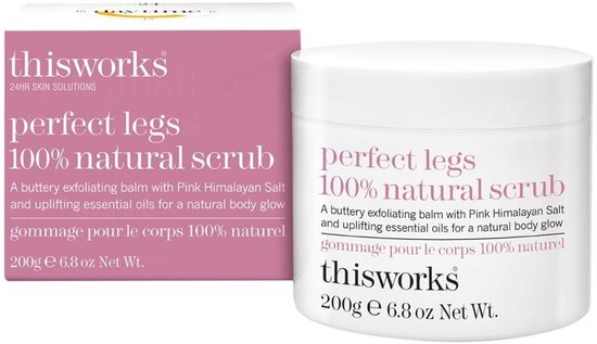 This Works Perfect Legs 100% Natural Scrub Bodyscrub 200gr | bol