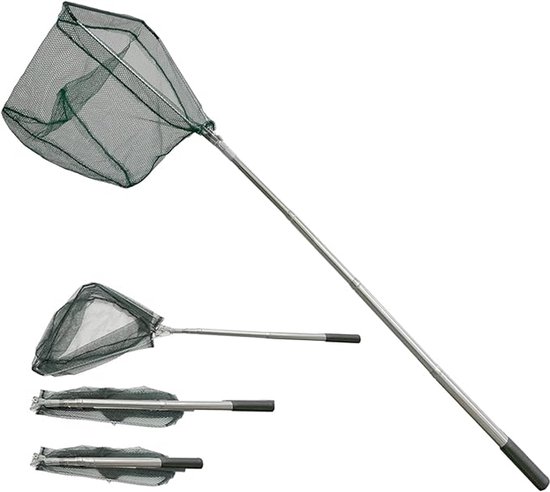 S&Dshopline® Vissersschepnet voor vissen, visschepnet, visschepnet, 205 ...