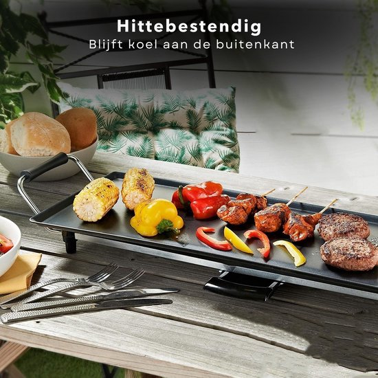 Cheqo® Teppanyaki Tafelgrill XXL - Gourmet Plaat - 100x20 cm ...